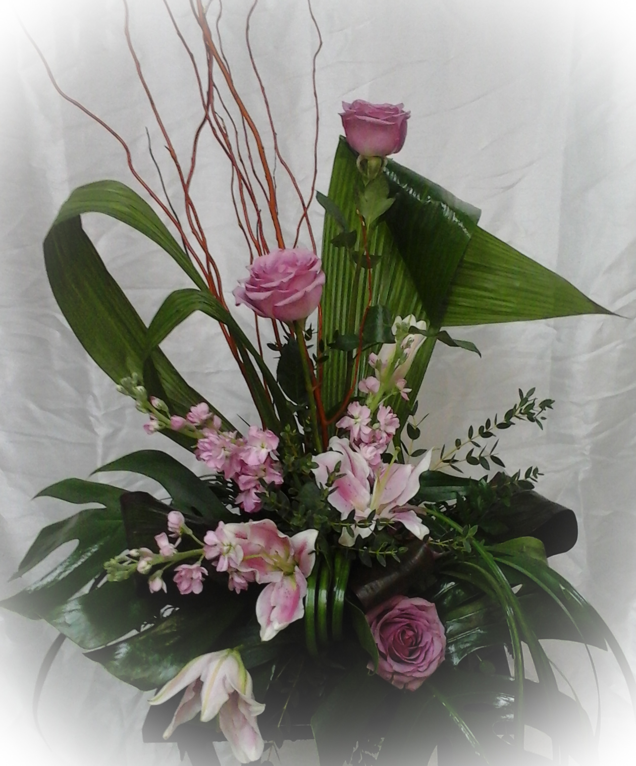 Arrangement funéraire | Fleuriste Laurier Rose