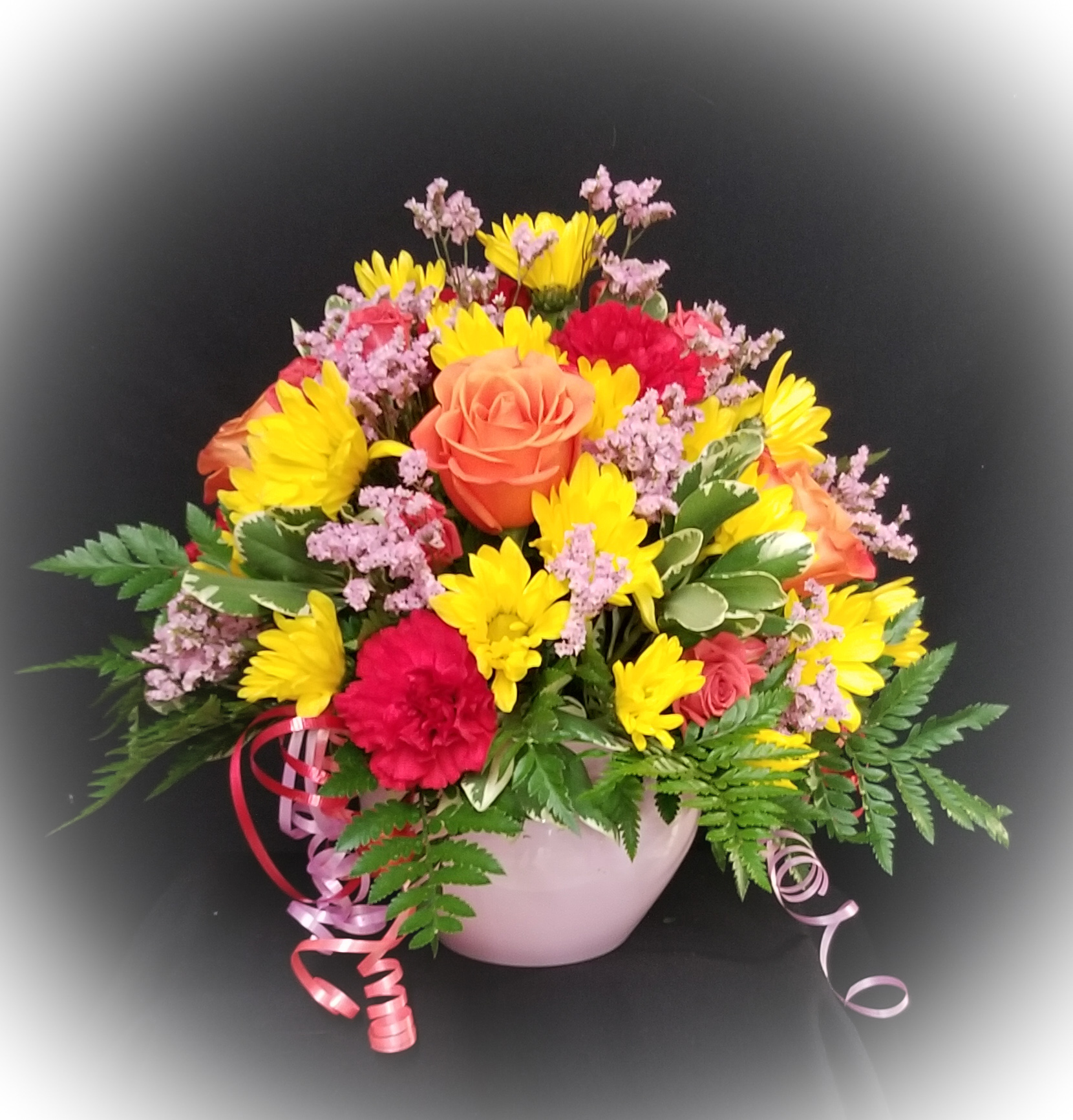 Composition florale | Fleuriste Laurier Rose